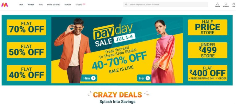 Join Myntra Affiliate Program in 2025 | Up to 10% Commission